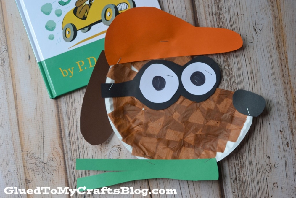 Super EASY Go, Dog. Go! Paper Plate Dog Craft Idea