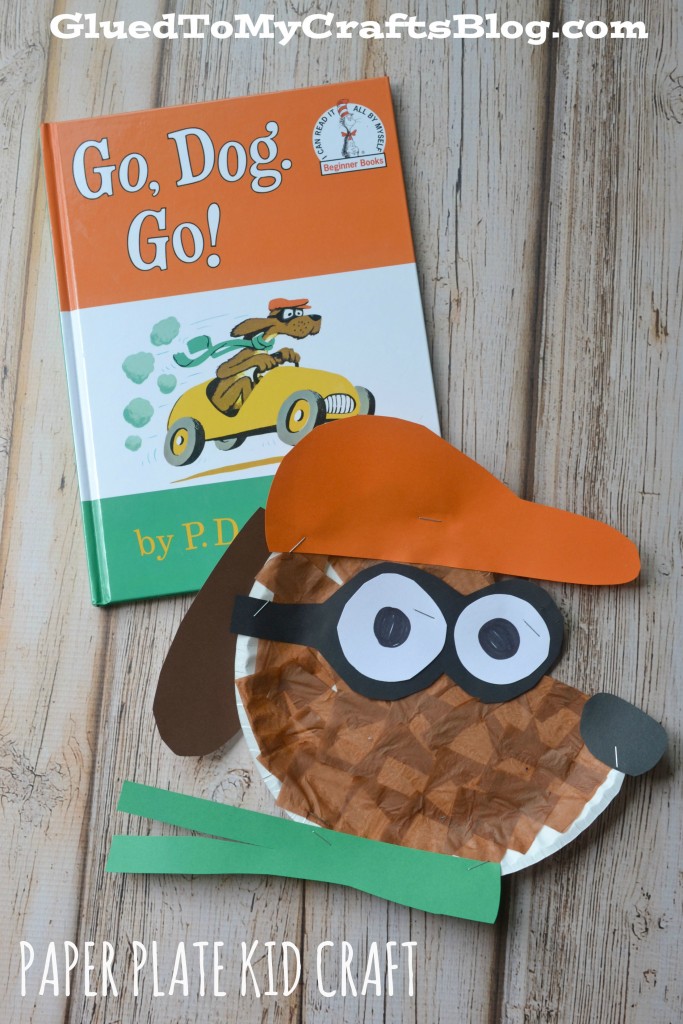 Super EASY Go, Dog. Go! Paper Plate Dog Craft Idea