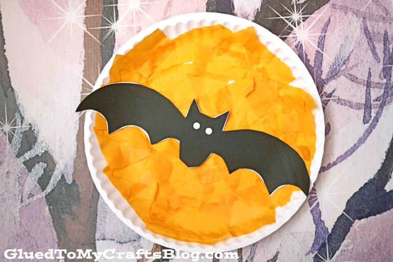 Paper Plate Fright Night Craft