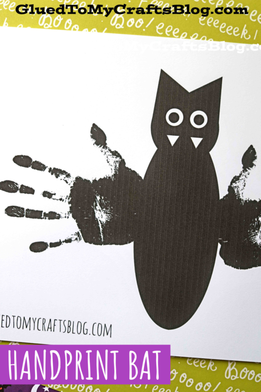 Handprint Bat Keepsake