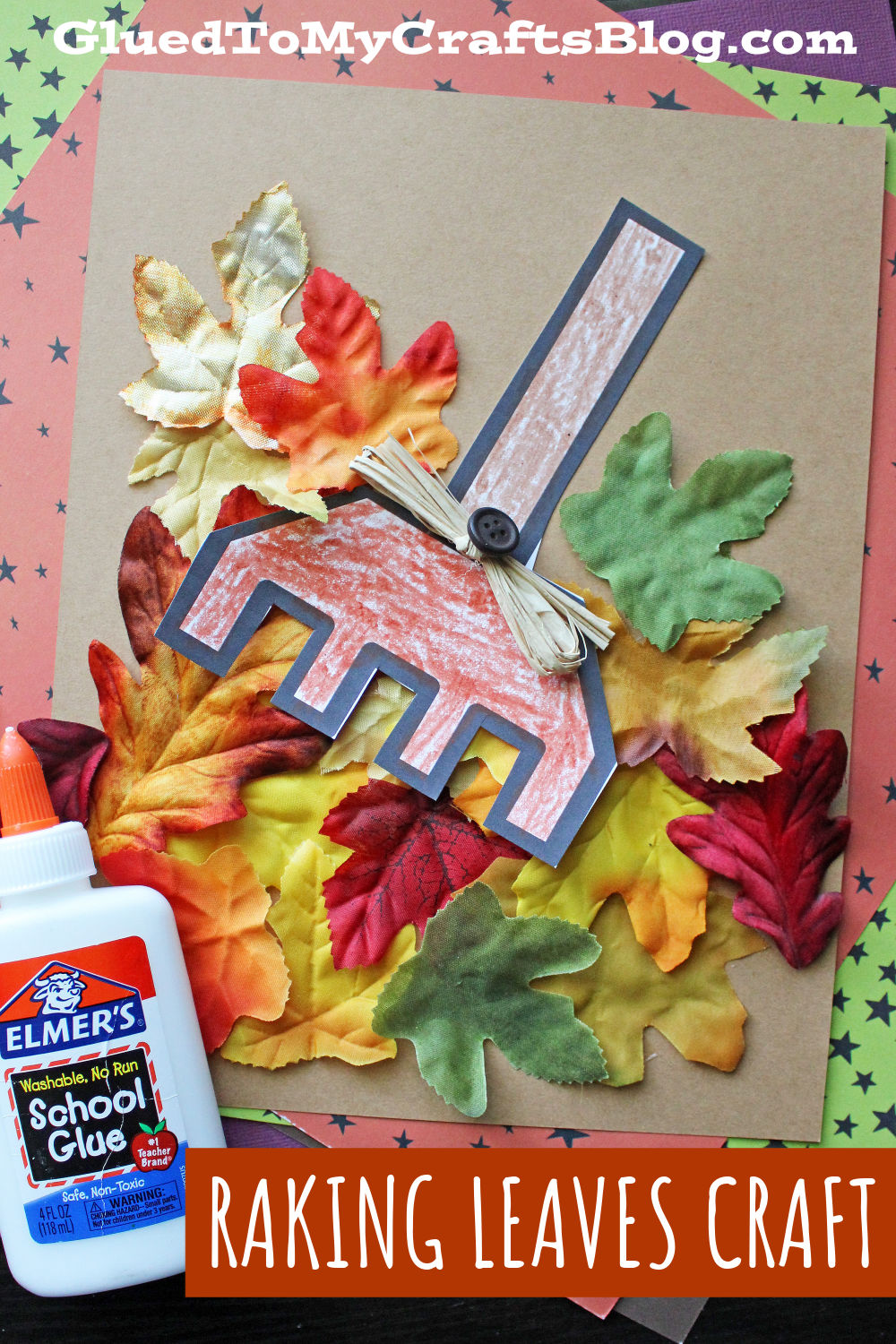 Raking Leaves Craft Idea For Fall