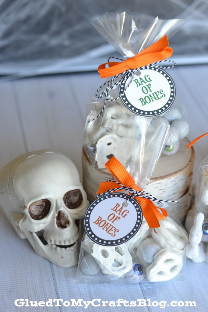 White Pretzel "Bag of Bones" Gift