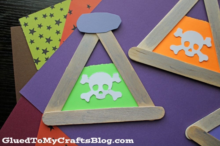 Popsicle Stick Science Beaker Craft Idea For Halloween