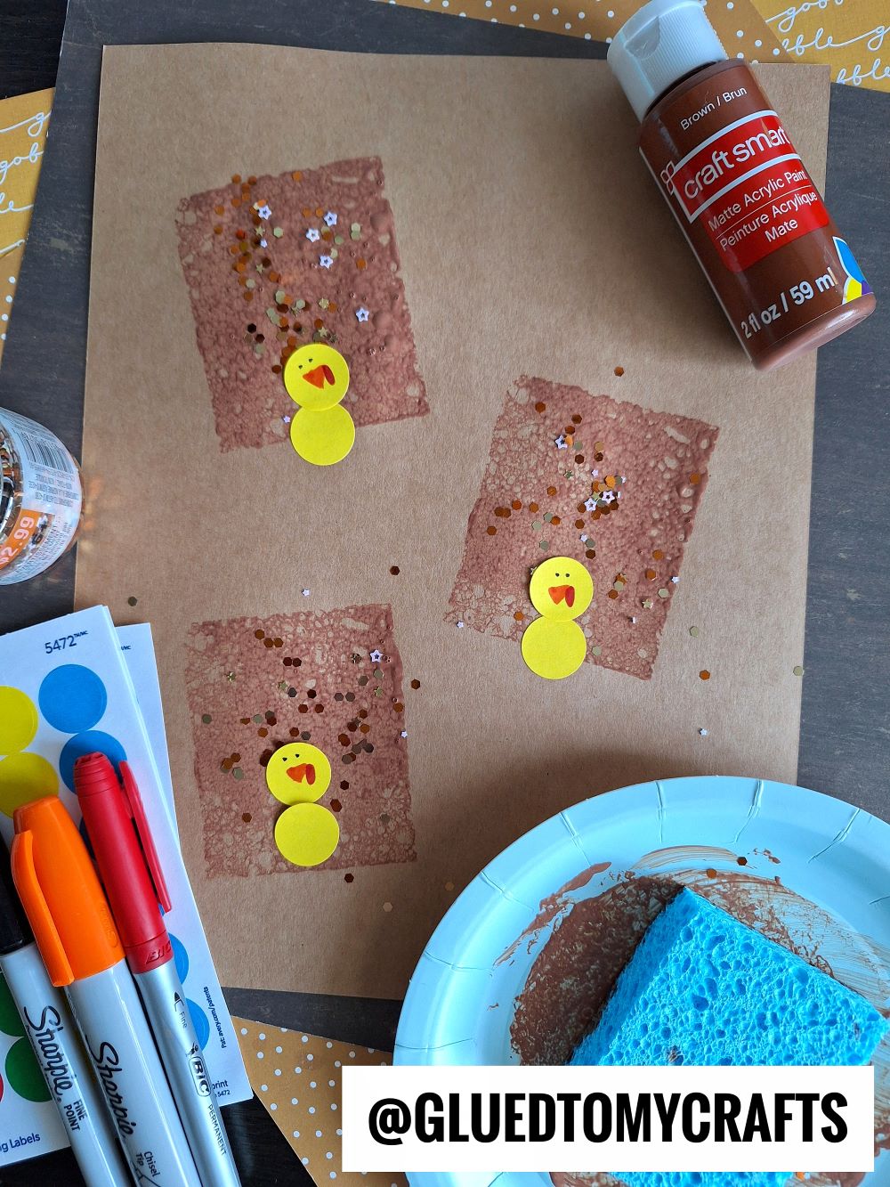25+ Sponge Painted Craft Ideas To Make Today
