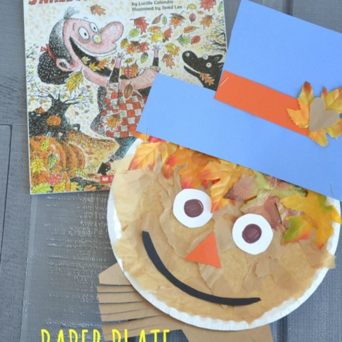 Paper Plate Scarecrow Craft Idea For Fall