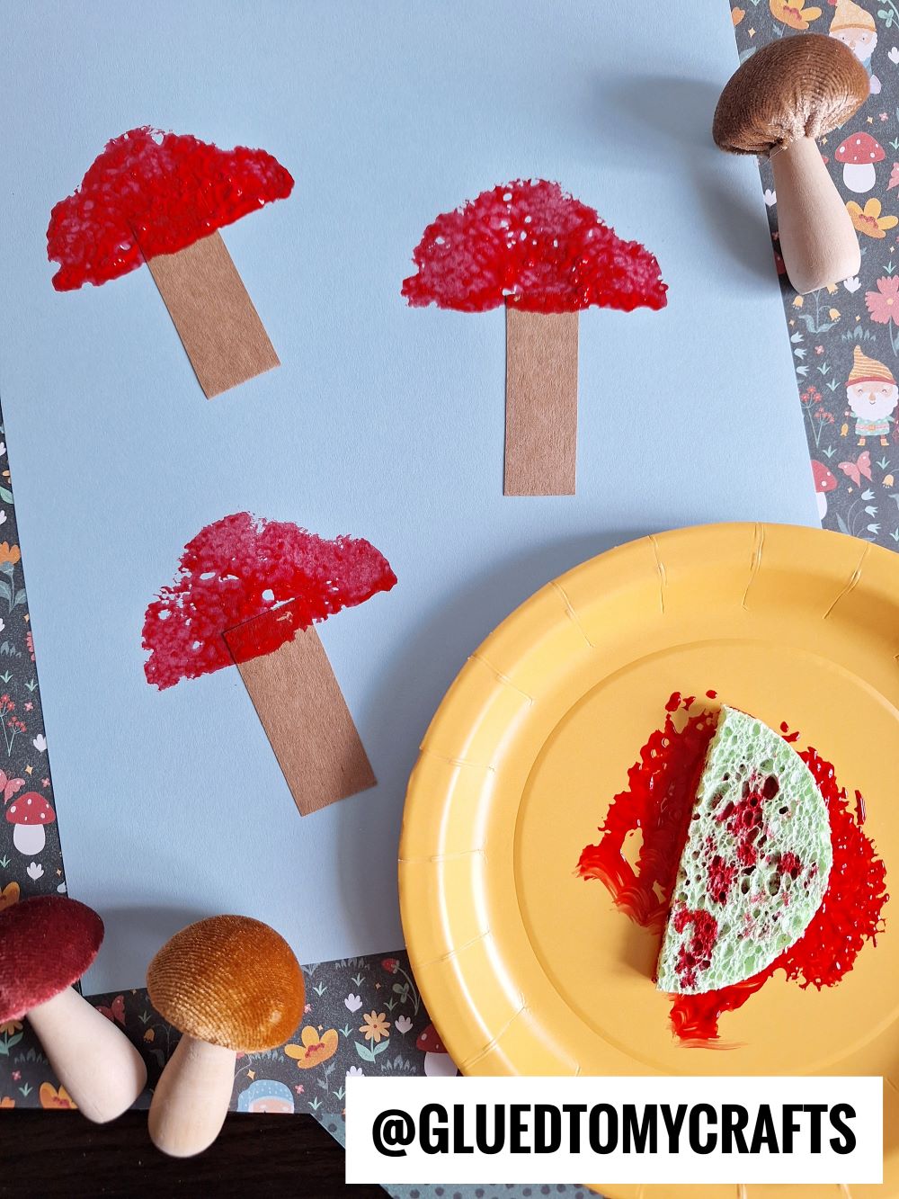 25+ Sponge Painted Craft Ideas To Make Today