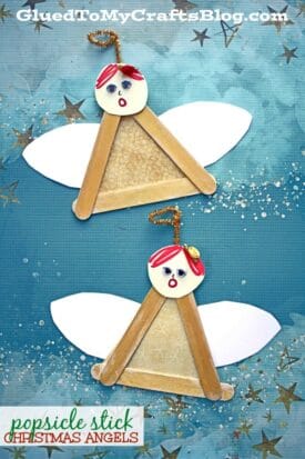 Popsicle Stick Angel Craft Idea