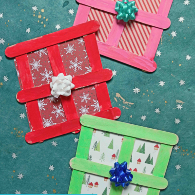 Popsicle Stick Christmas Presents