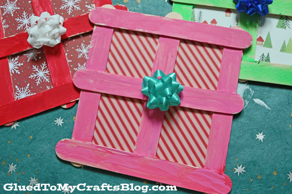 Popsicle Stick Christmas Presents