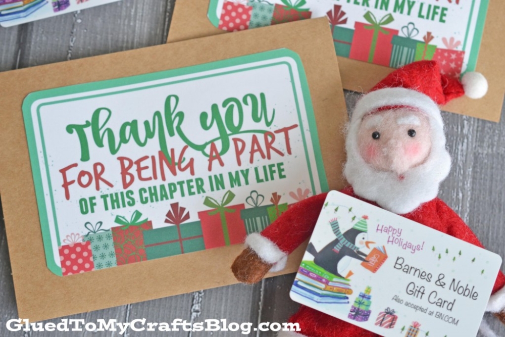 Our Christmas Gift Tag Landing Page