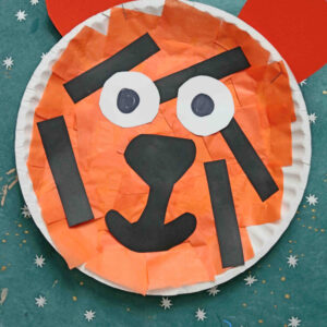 Paper Plate Baseball Craft