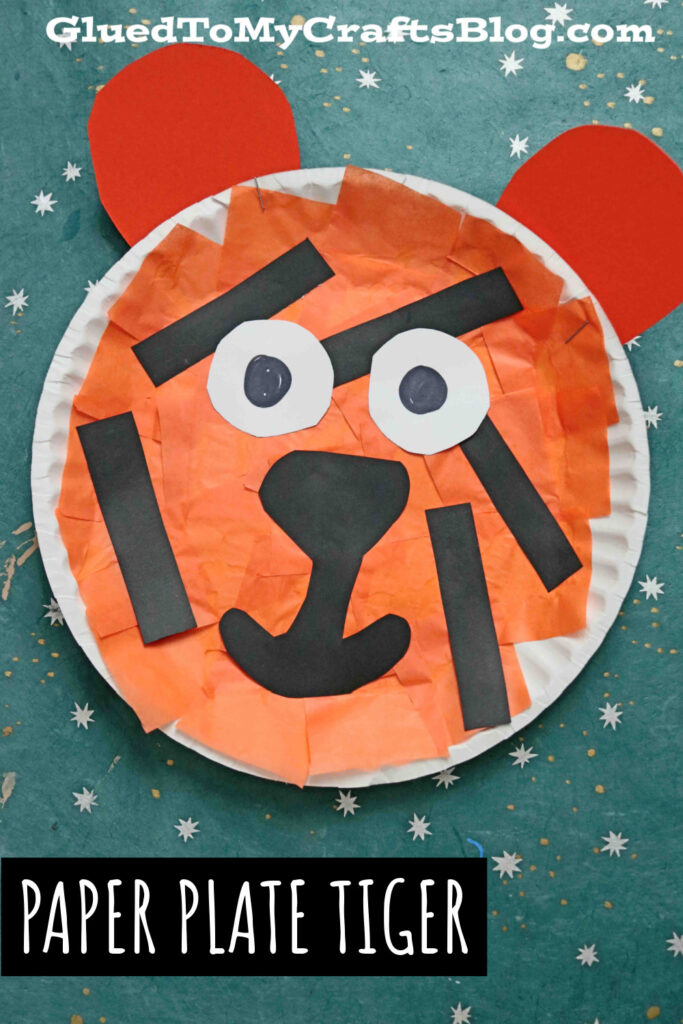 Paper Plate Tiger