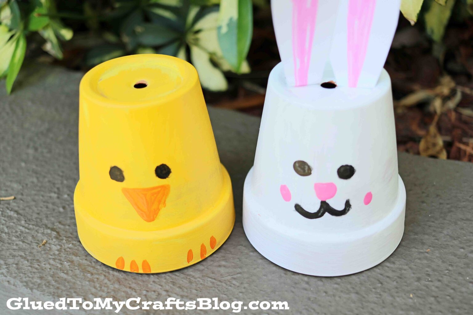 Terra Cotta Pot Chick & Bunny Craft