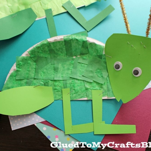 Eric Carle Paper Plate Spider Craft
