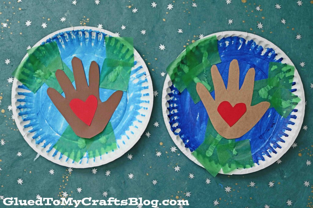 Paper Plate Earth Day Craft Paper Plate Earth Day Craft