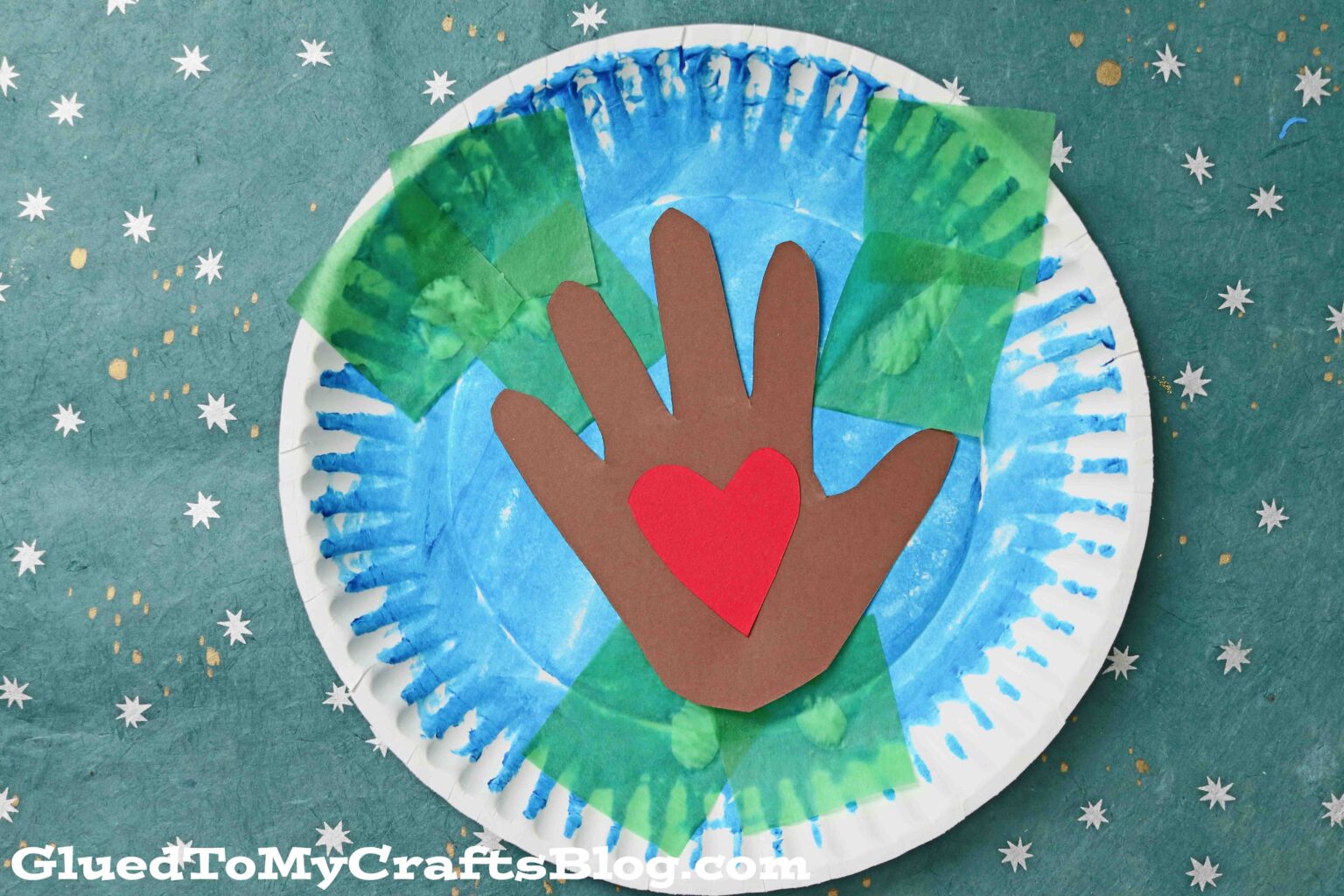 Paper Plate Earth Day Craft