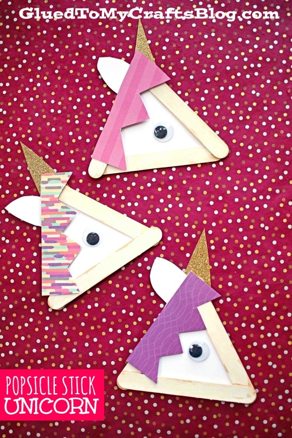Popsicle Stick Unicorns