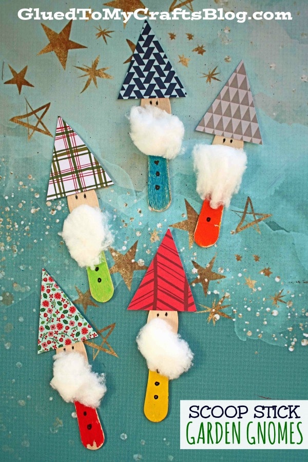 Scoop Stick Garden Gnomes