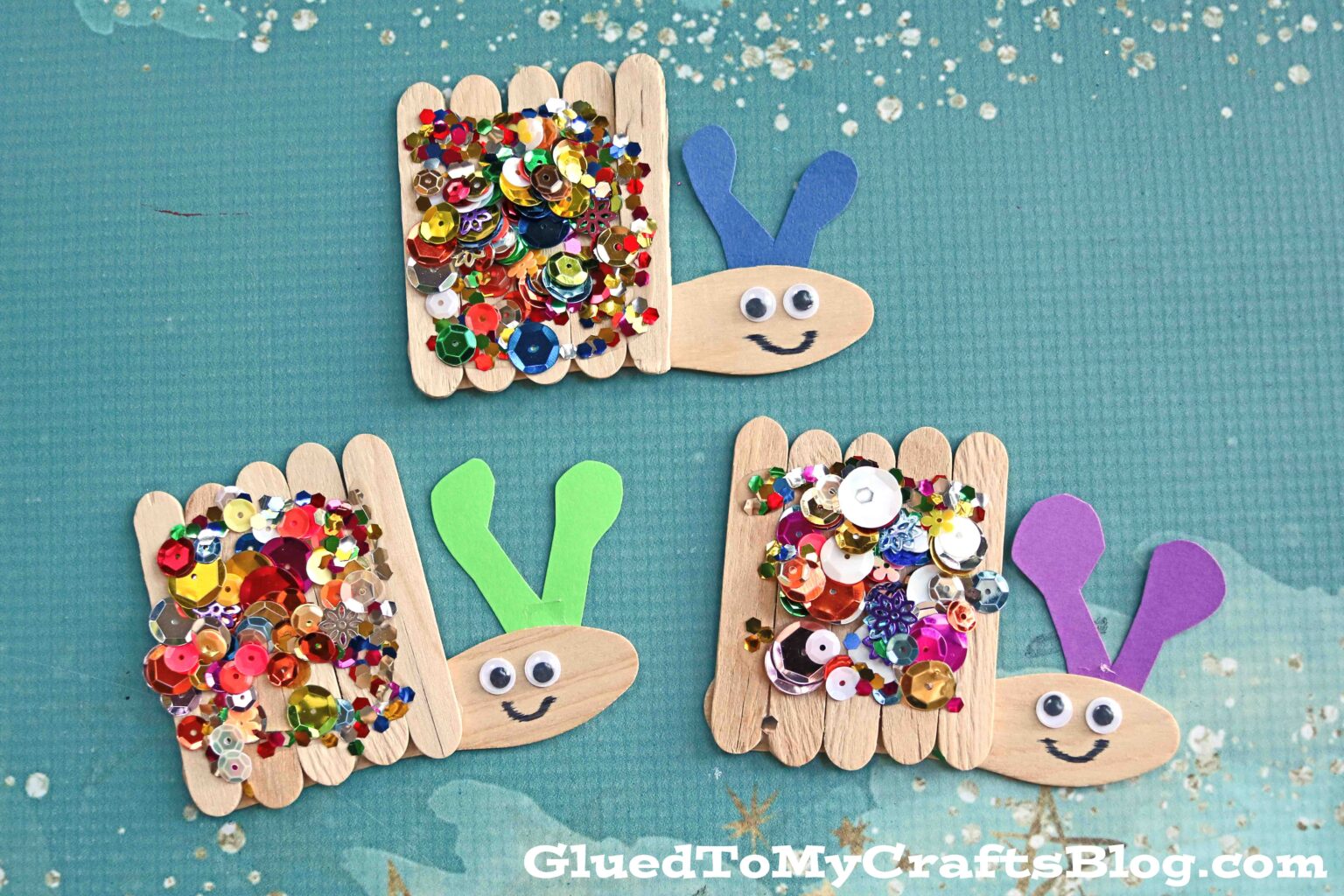 Popsicle Stick Snail Craft Idea For Spring