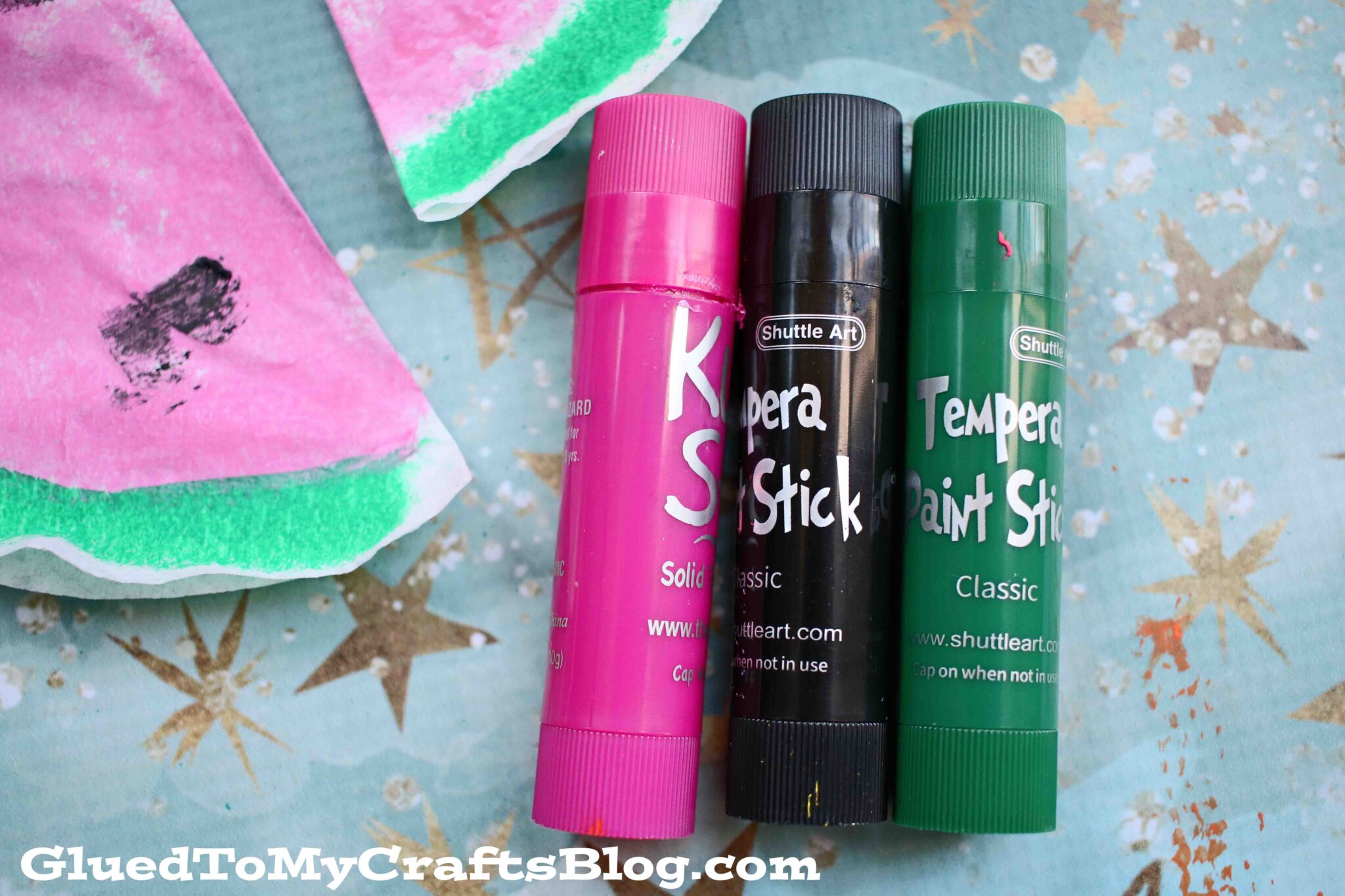 Coffee Filter Watermelon Craft Idea
