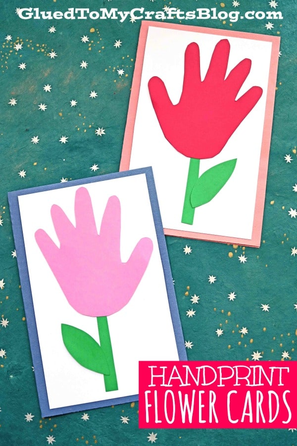 Handprint Flower Cards