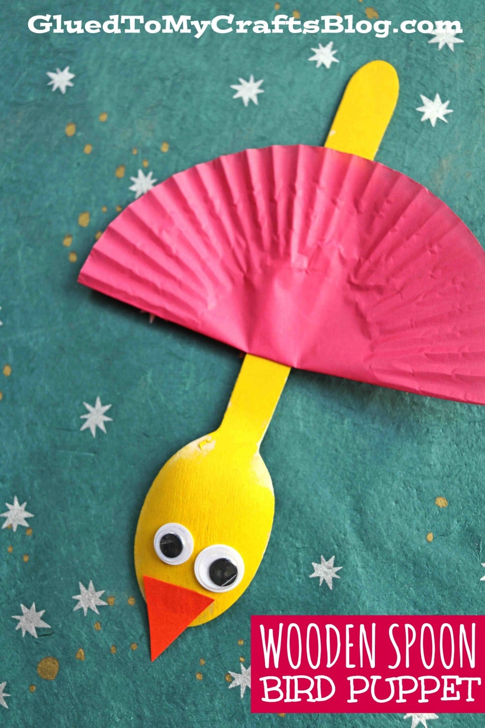Wooden Spoon Bird Puppet Craft
