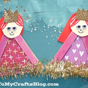 Paper Plate Princess Castle