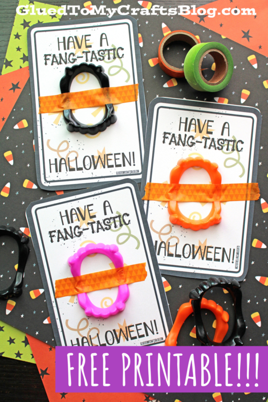Fang-tastic Halloween Gift: Non-Candy Party Favor