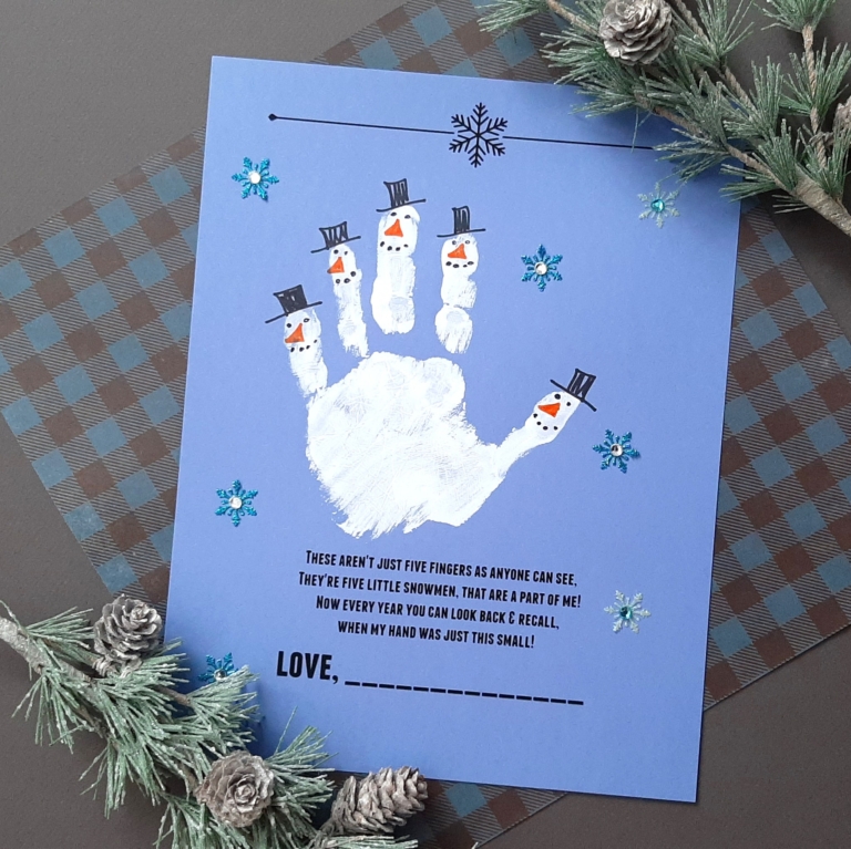 Snowman Poem Printable From Glued To My Crafts