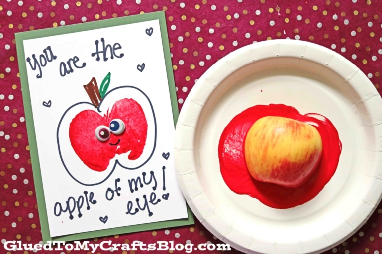 Apple Stamped Teacher Appreciation Cards