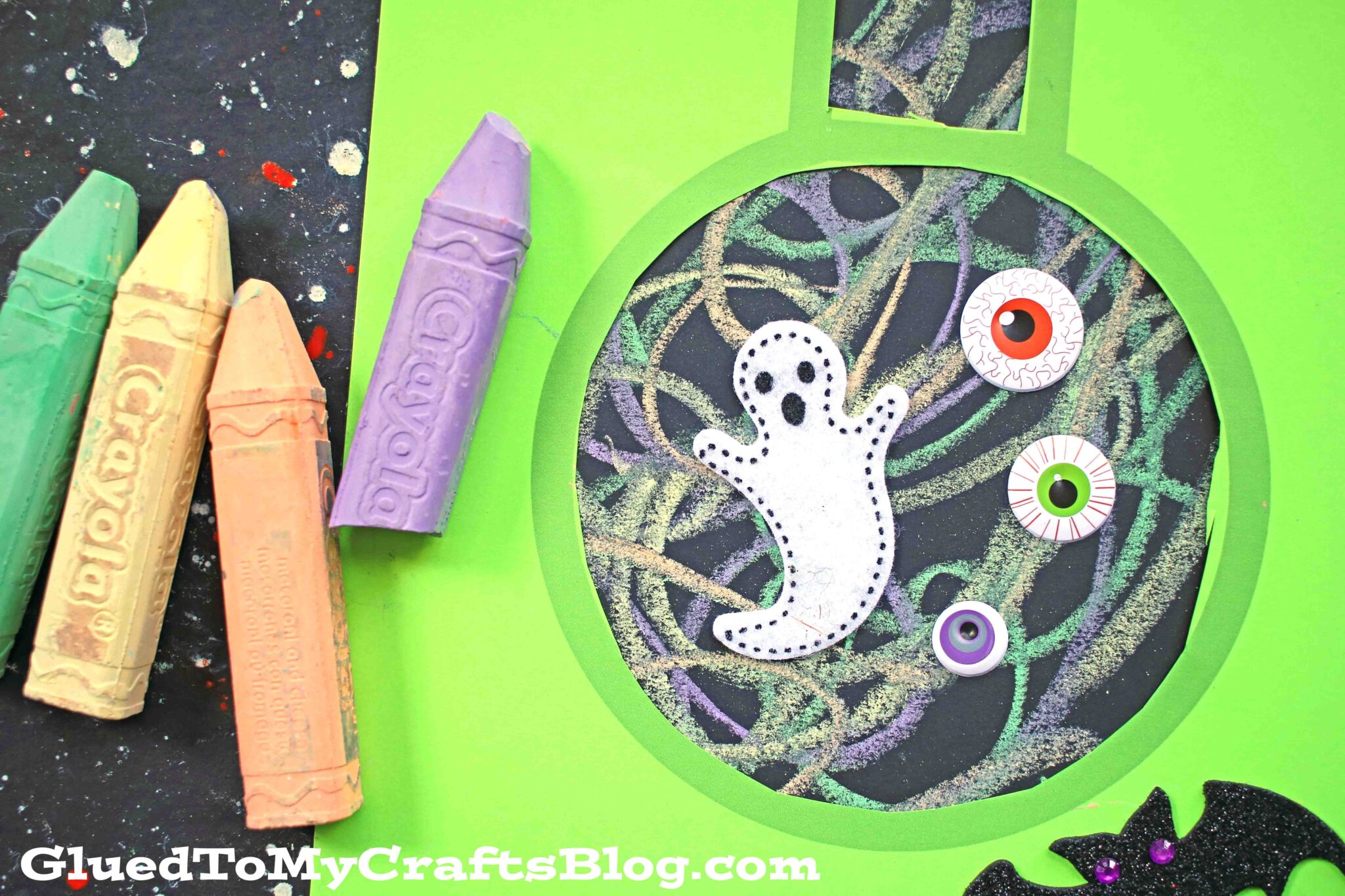 Paper and Chalk Art Science Beaker Craft