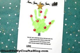 Handprint Holiday Poems For Christmas