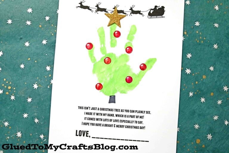 Handprint Holiday Poems For Christmas