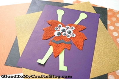 Leaf Monster Craft Idea For Fall