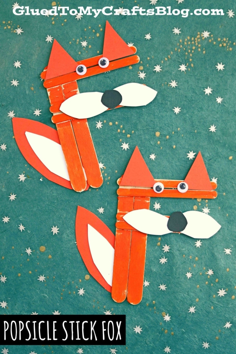 "F" is for Fox - Craft Idea For Kids