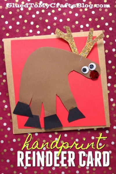 Handprint Santa & Elf Cards