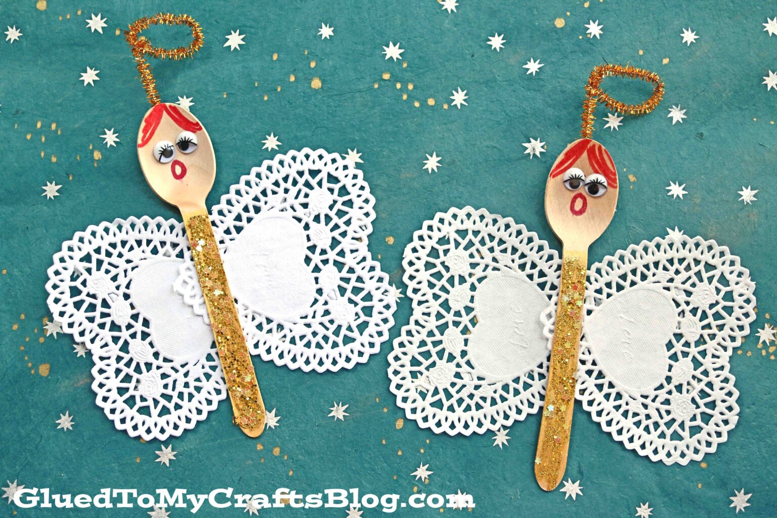 Wooden Spoon Christmas Angel Craft