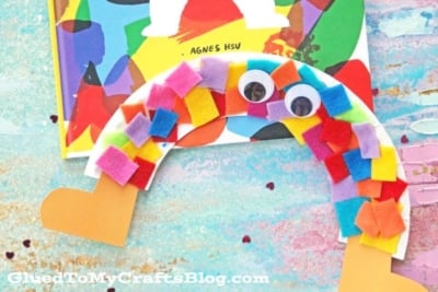 Paper Plate My Color Is Rainbow