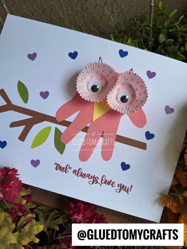 Owl Always Love You Handprint Keepsake