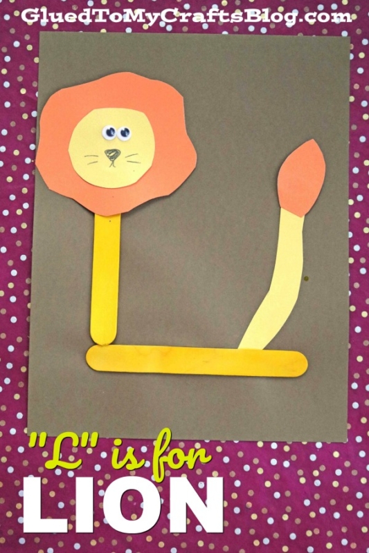 The ABC's In Popsicle Sticks