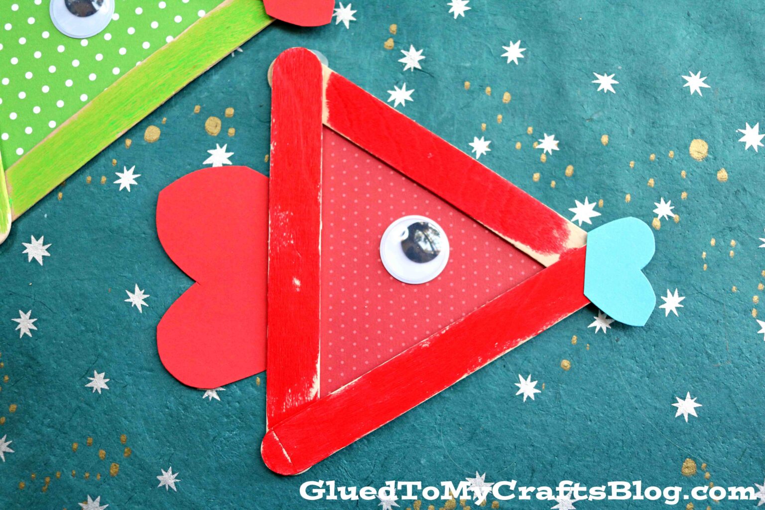 Popsicle Stick One Fish, Two Fish Craft