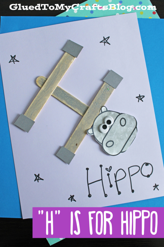 The ABC's In Popsicle Sticks