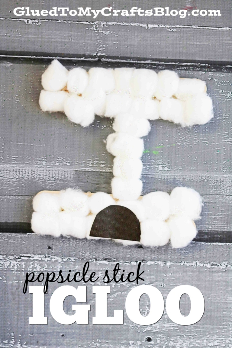 The ABC's In Popsicle Sticks