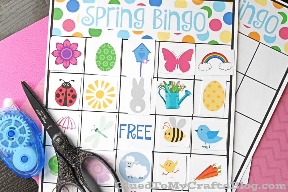 Spring Bingo Game Freebie Printable