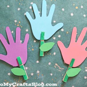 Popsicle Stick Cactus Plant