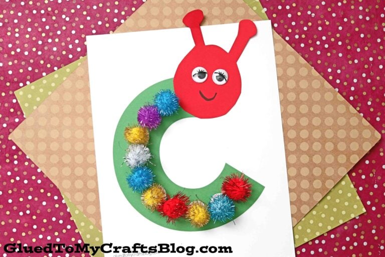 Paper & Pom Pom "C" is for Caterpillar