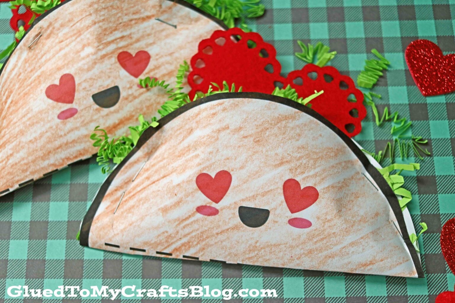 Paper Love Taco Craft Idea For Valentine's Day