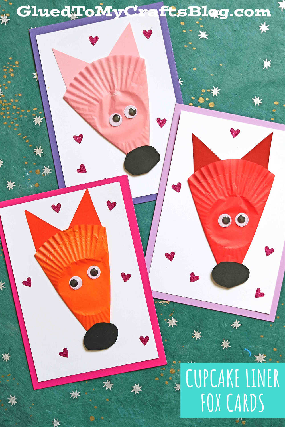 Cupcake Liner Fox Craft Idea For Kids