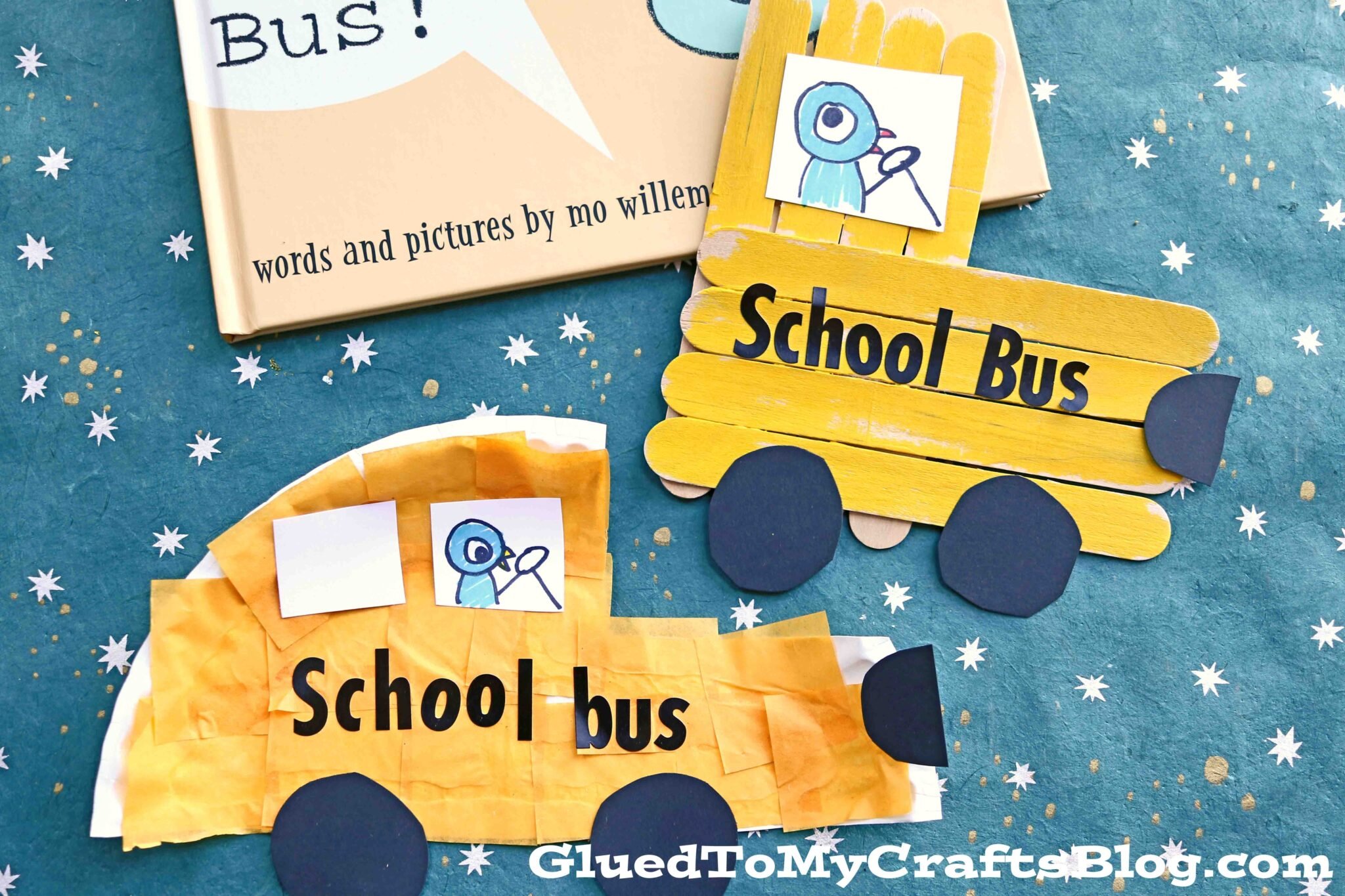 Don't Let Pigeon Drive The Bus Craft Idea