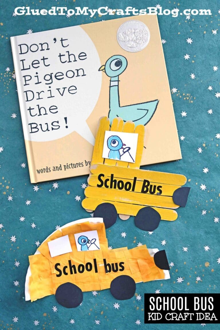 Don't Let Pigeon Drive The Bus Craft Idea